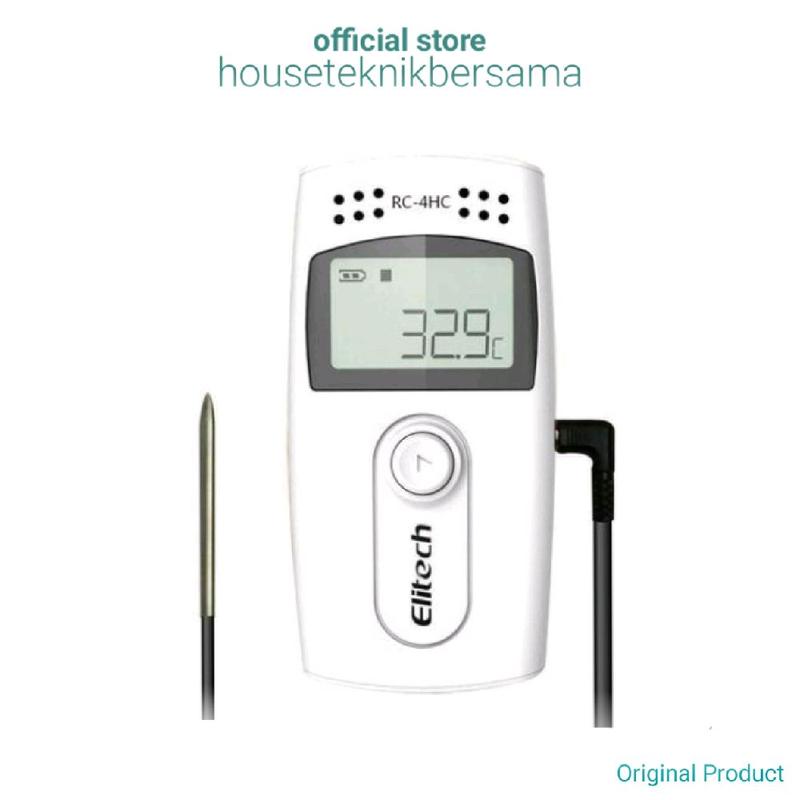 Elitech RC-4HC USB Temperature Humidity Data Logger Temperature Record ...