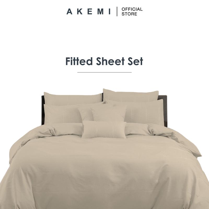 AKEMI TENCEL™ Touch Clarity Fitted Sheet Set 900TC (Super Single/ - TikTok Shop Malaysia