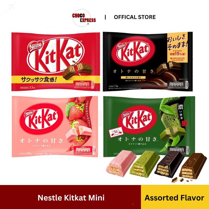 Nestle Kitkat Mini Chocolate Bar Assorted Flavors/ Product o - TikTok ...