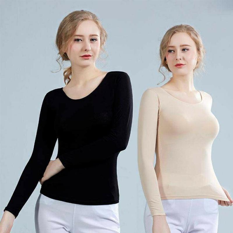 Inner Baju Lengan Panjang/Inner Long Sleeve Shirt Women High - TikTok ...