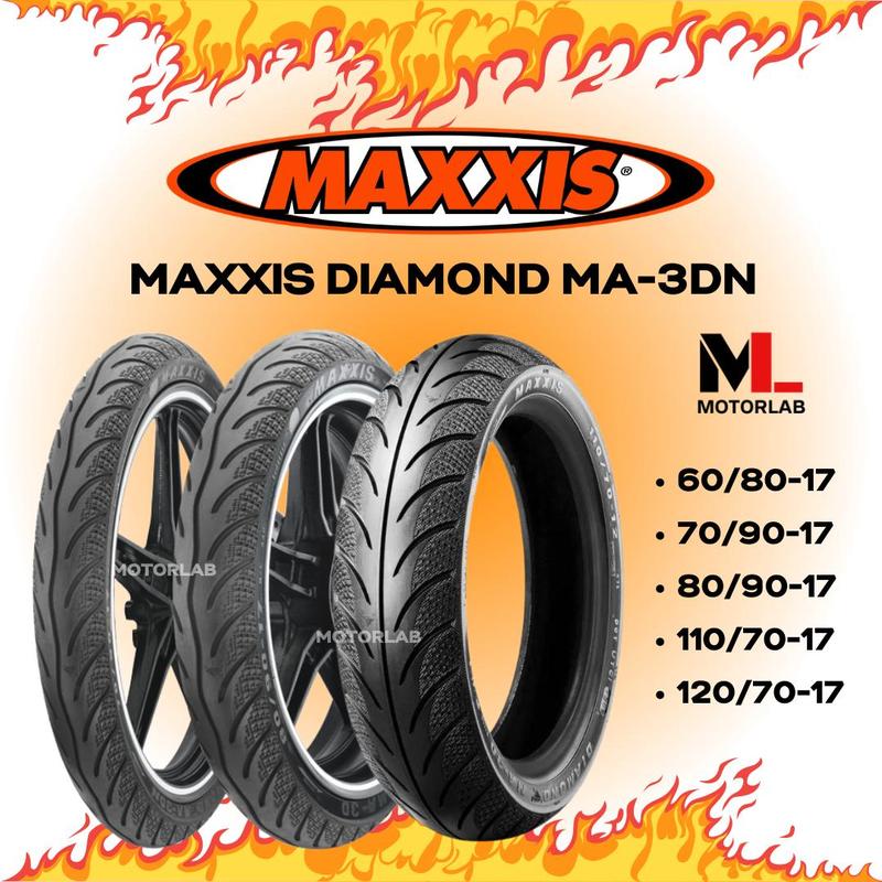 TAYAR MAXXIS DIAMOND MA3D 70/80-17 70/90-17 80/90-17 110/70-17 - TikTok ...