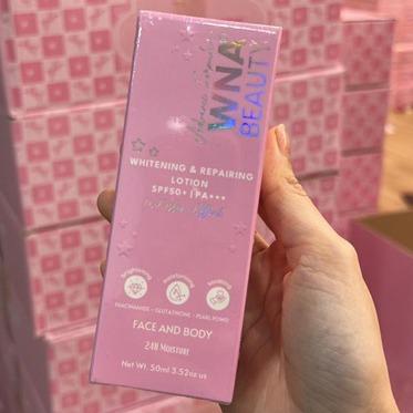 WNA BEAUTY WHITENING & REPAIRING LOTION Original HQ 50 ml - TikTok Shop ...
