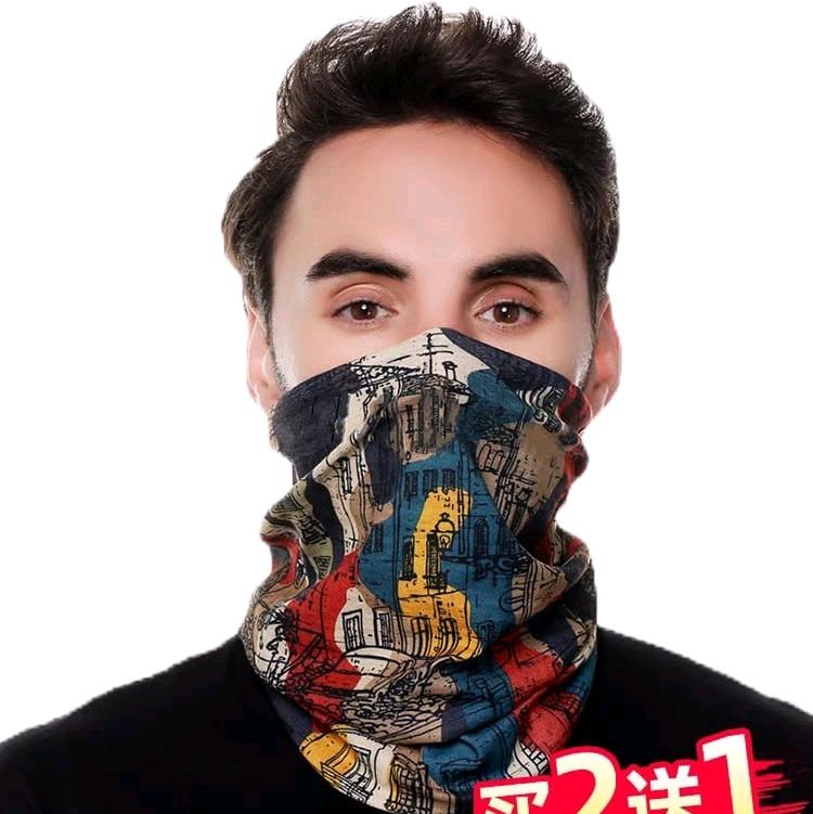 Masker Baff Multi Fungsi Kain Serba Guna untuk Melindungi dari Debu dan ...