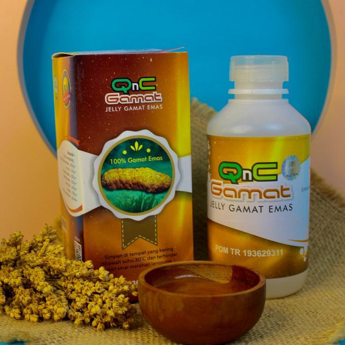Obat Alami Gondok Tiroid - QnC Jelly Gamat 100% Original GAMAT EMAS ...