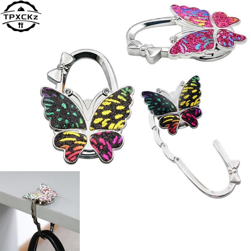 1pc Portable Folding Bag Hook Hanger Purse Handbag Holders Unique ...