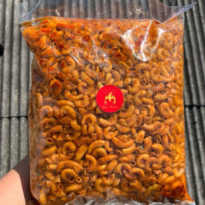 MAKARONI CIKRUH DAUN KERUK 1kg Food Snack Pedas - Shop | Tokopedia