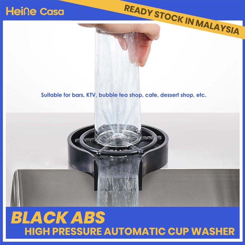 Black ABS High Pressure Multi Angle Spray Washing Rinser Kitchen ...