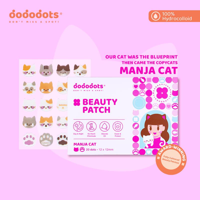 Dododots Beauty Patch | Manja Cat | Cute Cat Pimple Patches - TikTok ...