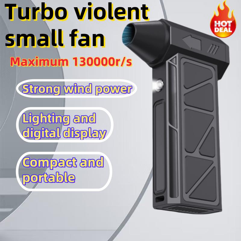 Mini Violent Fan Blower Handheld Turbojet Fan Electric Air Speed about ...