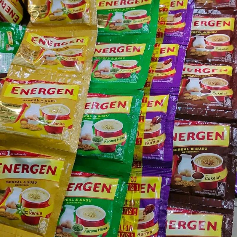ENERGEN (1RENTENG 10PCS) Drink cereal - TikTok Shop Malaysia
