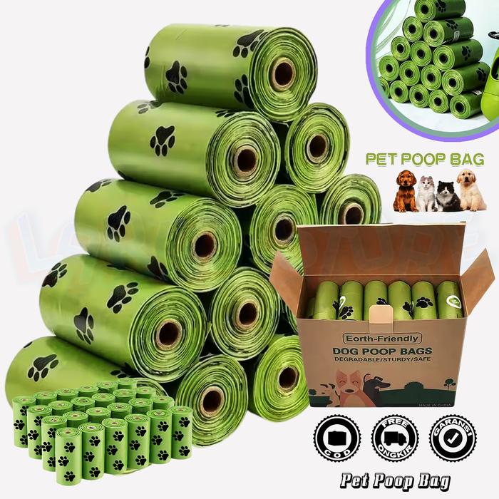 Jual Refill Kantong Plastik Kotoran Hewan Anjing Kucing Sampah Popok ...