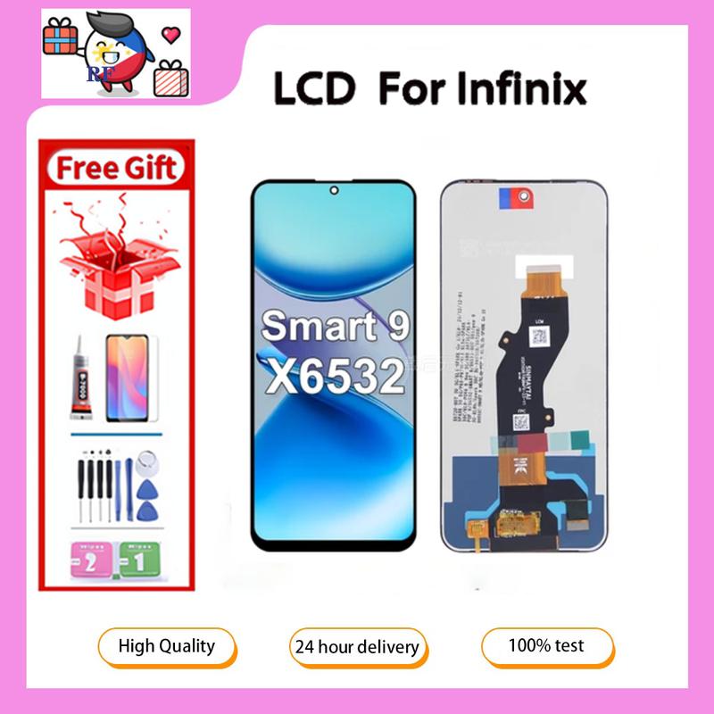 Paparan LCD Asal, Untuk Infinix Smart 9 / X6532, dengan Bingkai ...