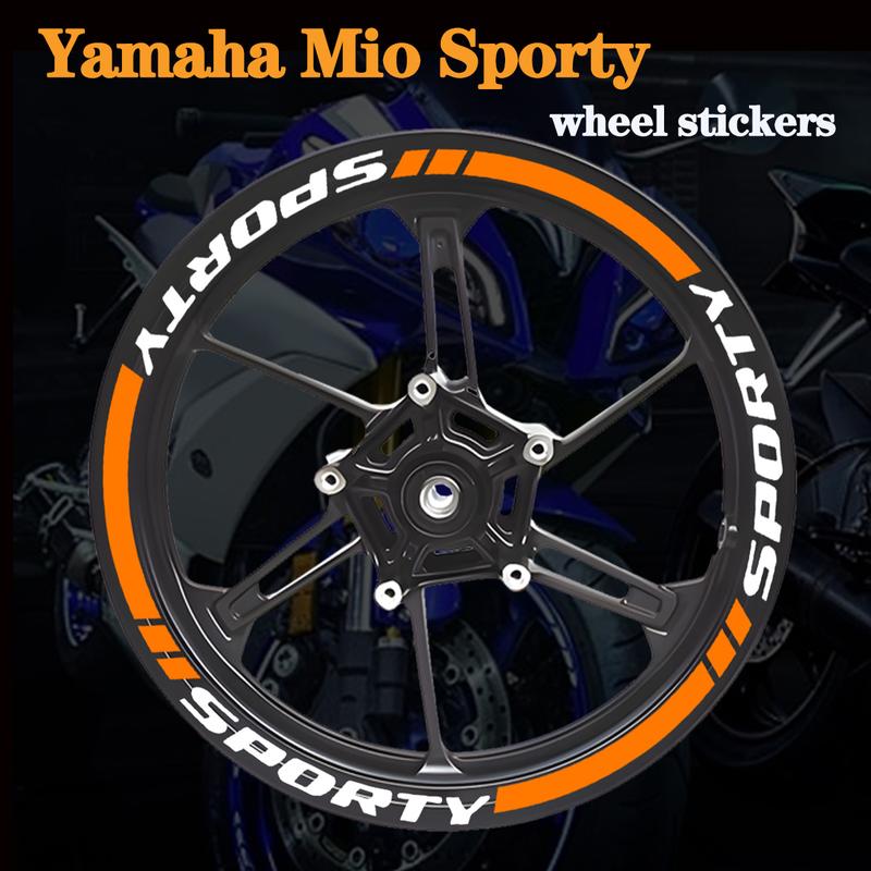 For Yamaha Sporty mio i 125 Mio125 Mio Rim Sticker Mags Decals - TikTok ...