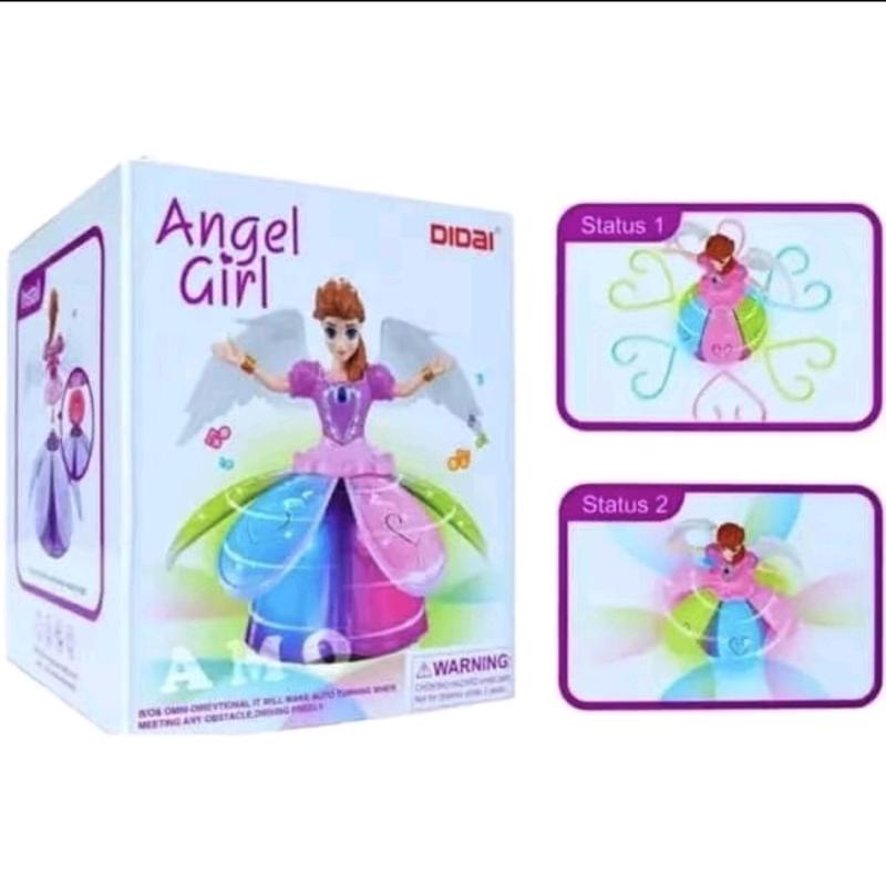Angel Girl Dancing Doll With 360 Rotation Flashing 3D lights - TikTok ...