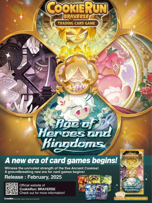 CookieRun Braverse TCG BS3+4 Age of Heroes and Kingdoms - TikTok Shop ...