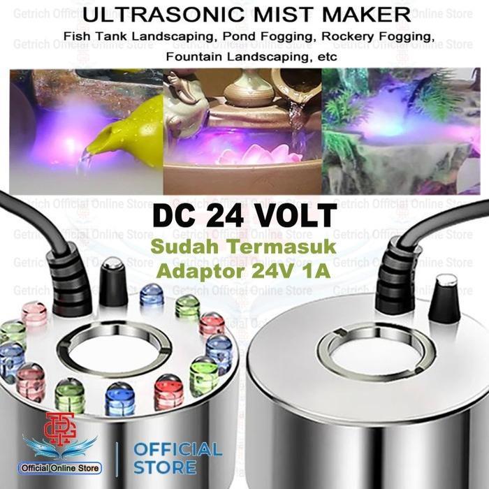 Mist Maker Mesin Kabut Humidifier Fogger Alat Pembuat Embun Asap - Shop ...