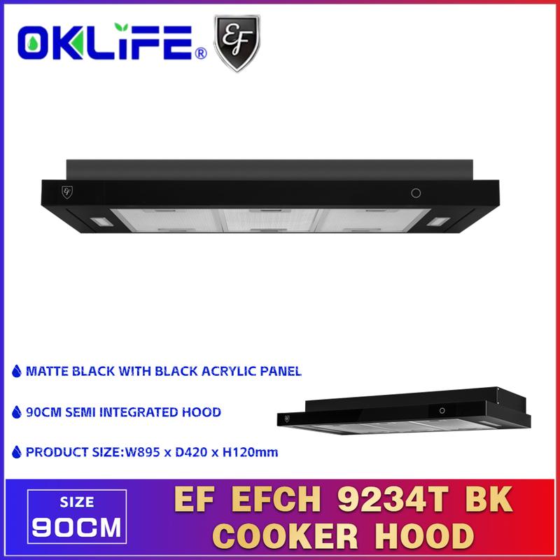 [OKLIFE]EF Cooker Hood 90CM – EFCH 9234T BK - TikTok Shop Singapore