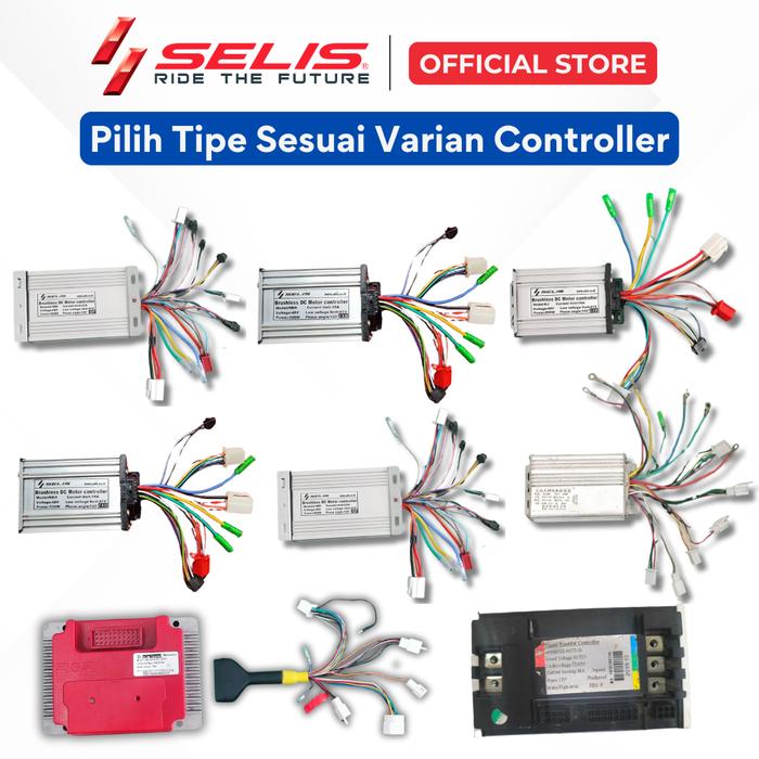 Jual SELIS - Controller Ecu 24V 36V 48V 60V 72V Sepeda Motor listrik ...