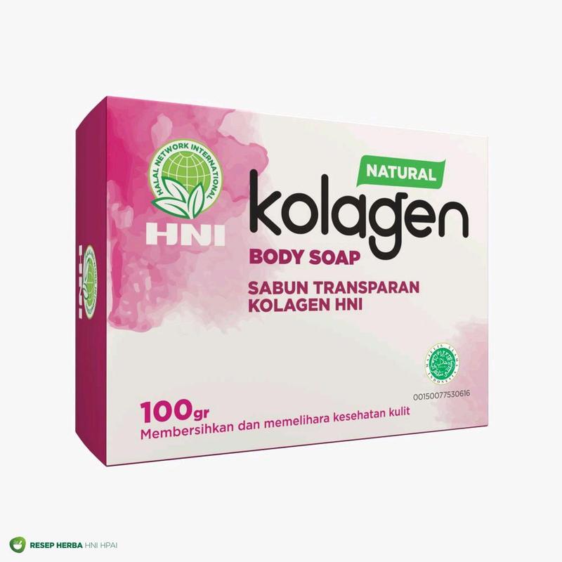 HNI Sabun Kolagen HNI HPAI ORI 100gr Mencerahkan & Melembutkan Kulit ...