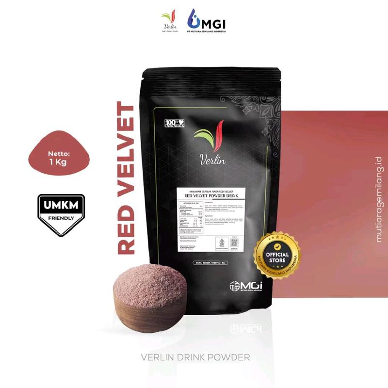 Bubuk Minuman VERLIN rasa RED VELVET MURAH powder drink minuman - Shop ...
