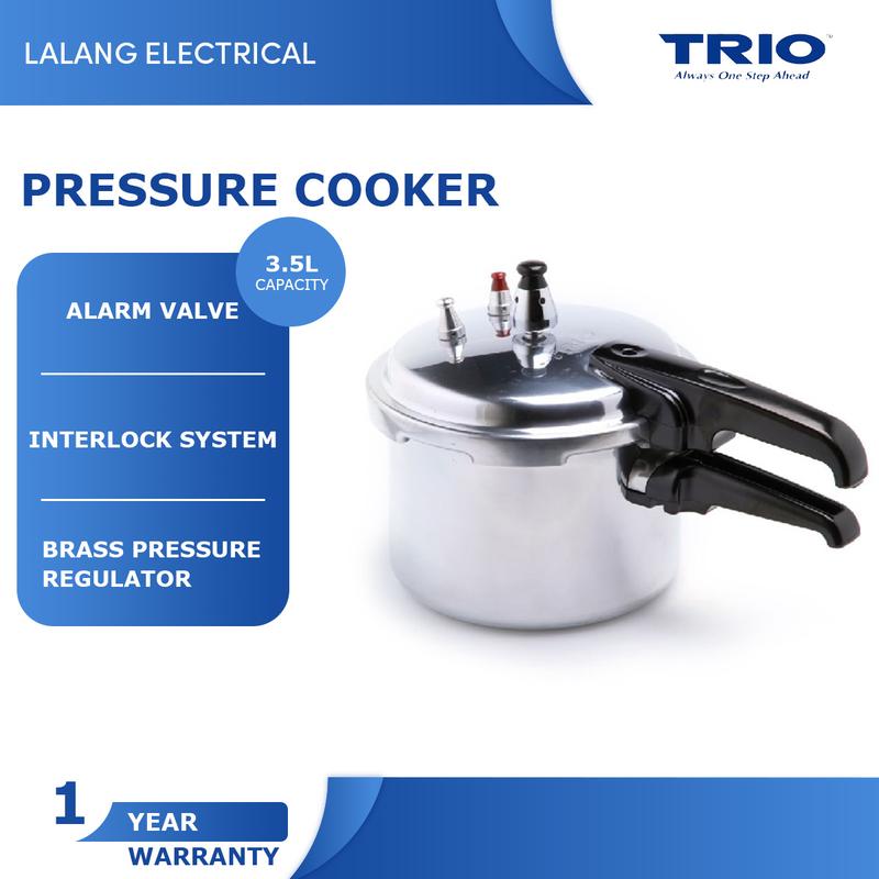 Trio Pressure Cooker Periuk Tekanan (3.5 L) TPC1835 TPC-1835 - TikTok ...