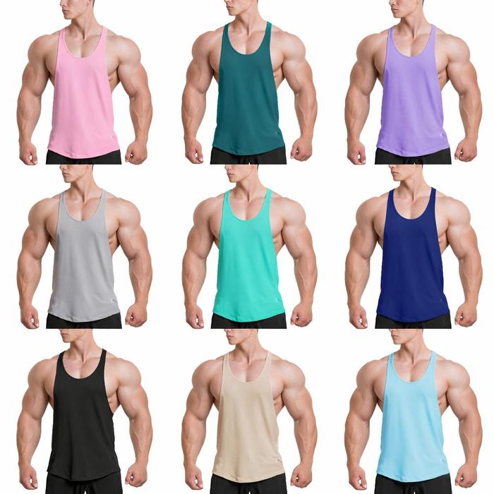 Jual SINGLET POLOS TALI KECIL ALL SIZE GYM PRIA FITNESS OLAHRAGA ATASAN ...