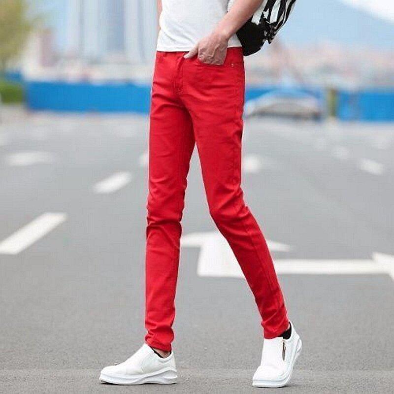 Seluar jeans merah untuk lelaki, seluar khas untuk pendandan - TikTok ...