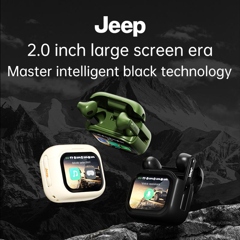 Jeep EW113 new wireless Bluetooth headset multi-function touch - TikTok ...