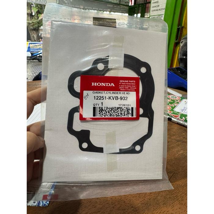 Jual (AHM) Paking Head KVB Original Honda Genuine Parts Honda Vario 110 ...