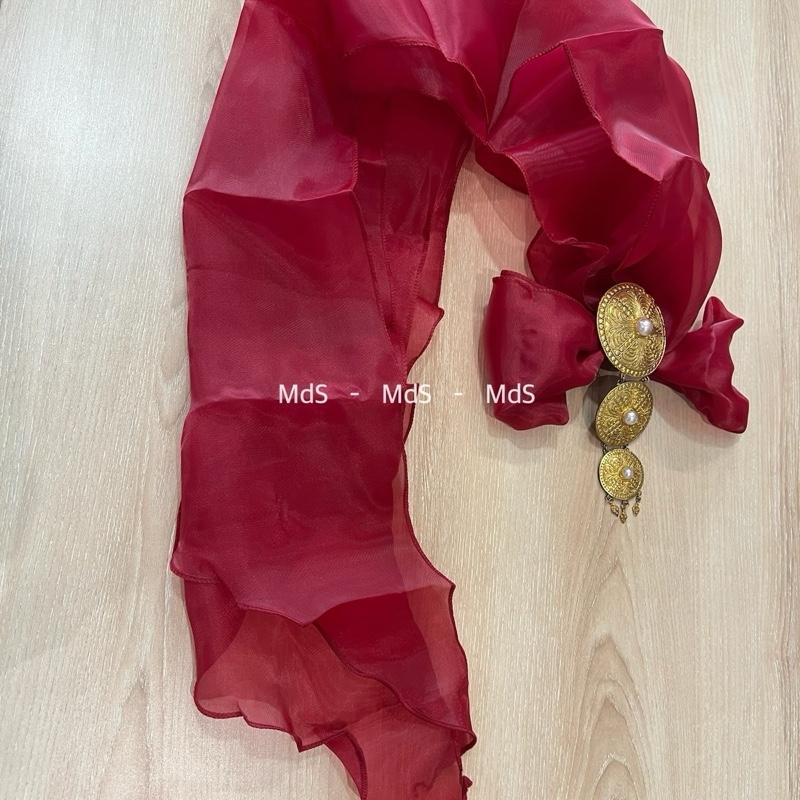MdS Selendang Organza Silk Premium 2.7 meter - Shop | Tokopedia