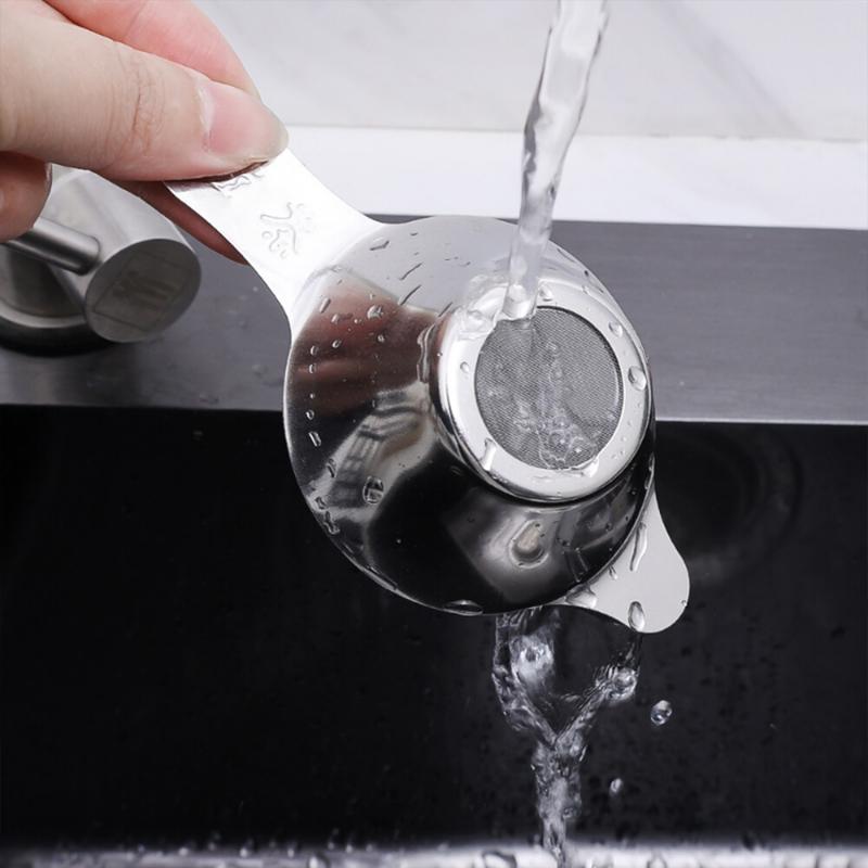 Stainless Steel Mesh Filter Colander Coffee Tea Strainers Reusable ...