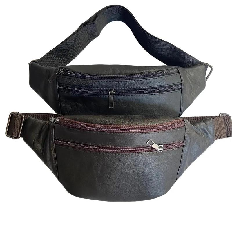 Tas Pinggang Kulit Domba untuk Pria Waistbag slempang - COOL - Shop ...