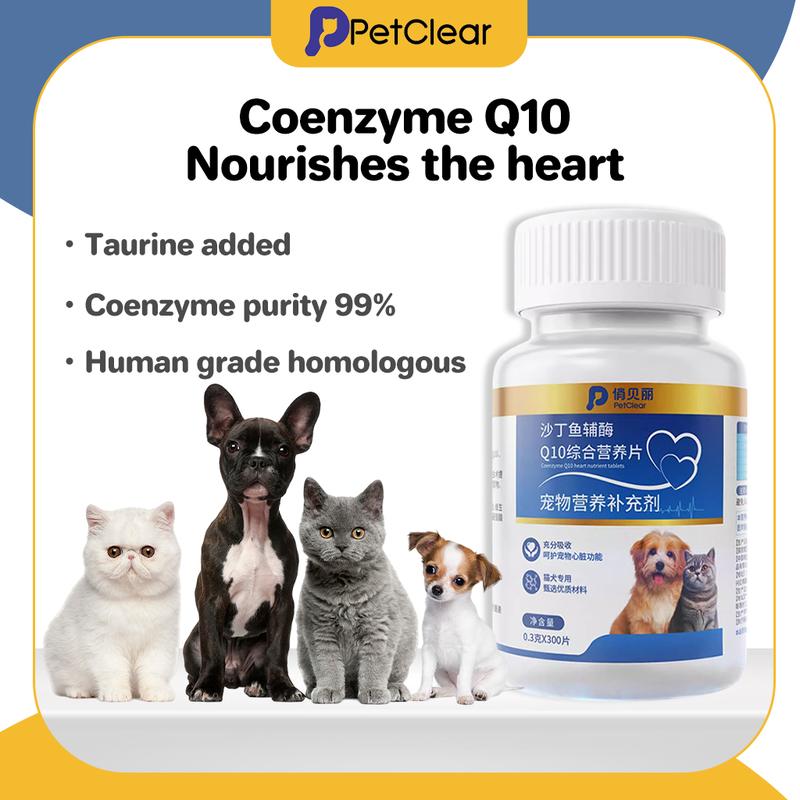 Petclear Pet Coenzyme Q10 (300 tablets) for Cats and Dogs to - TikTok ...