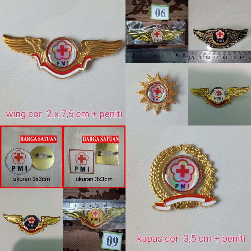 Pin Bros Wing PMI PMR Madya Wira SMP SMA Palang Merah Remaja - Shop ...