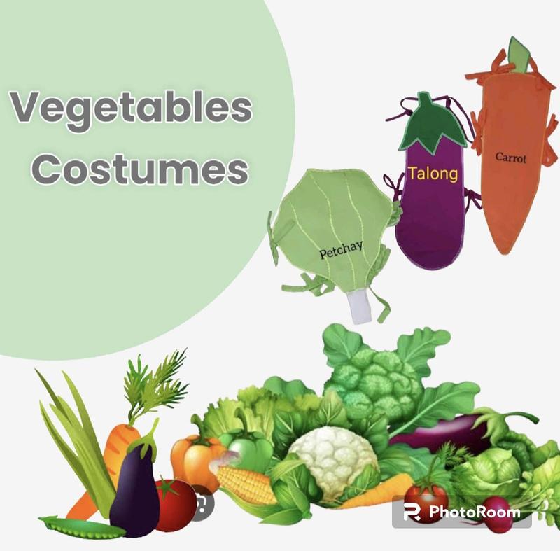 Nutrition Month Fruit and Vegetables Costume for Kids - Includes ...