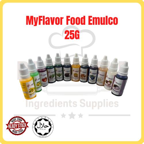 My Flavor Food Emulco 25G/Emulco Makanan/Ingredients/Bahan-bahan ...