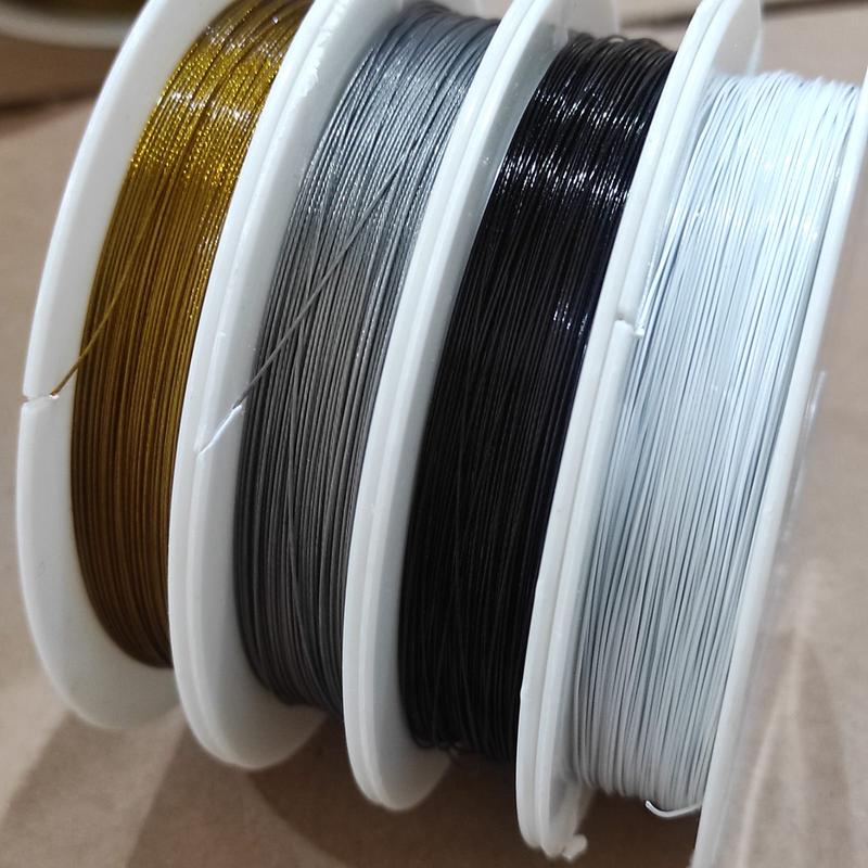 string cable kawat nylon // kawat tembaga lentur uk. 0.35 0.45 dan 0.6 ...