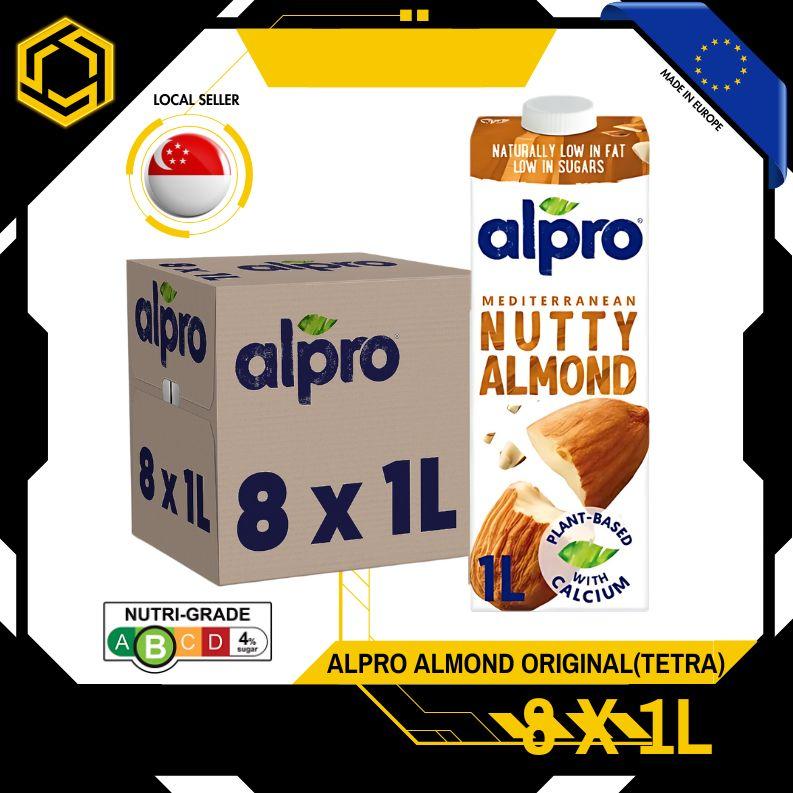 ALPRO Original Almond Milk 1L X 8 (TETRA) - TikTok Shop Singapore