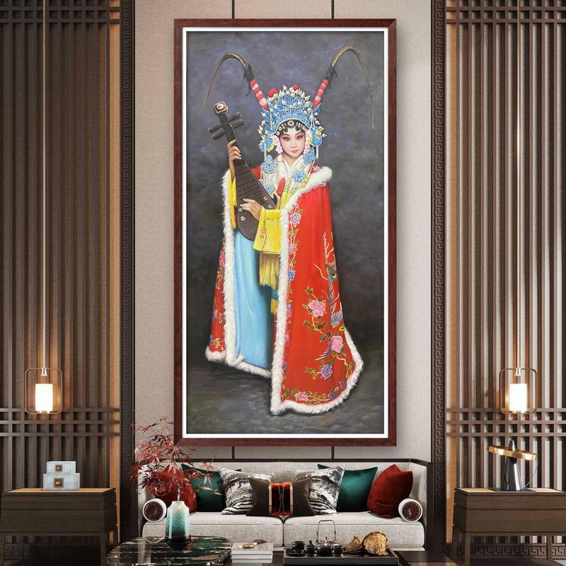 [Wang Zhaojun] Zhang Junlong's original oil paintings, replicas ...