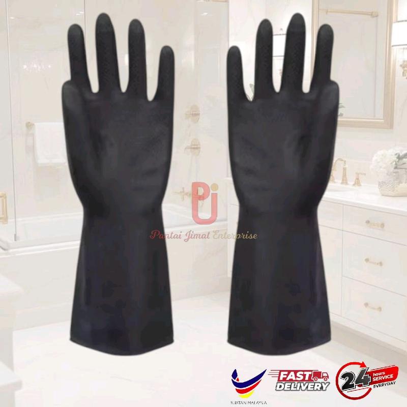 Sarung Tangan Getah Hitam/Sarung Tangan/Royal Elephant Rubbe - TikTok ...