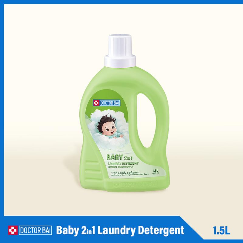 Detergen DOCTOR BAI, BAYI 2IN1 DENGAN PELEMBUT, 1.5L, @dr.ba - TikTok ...