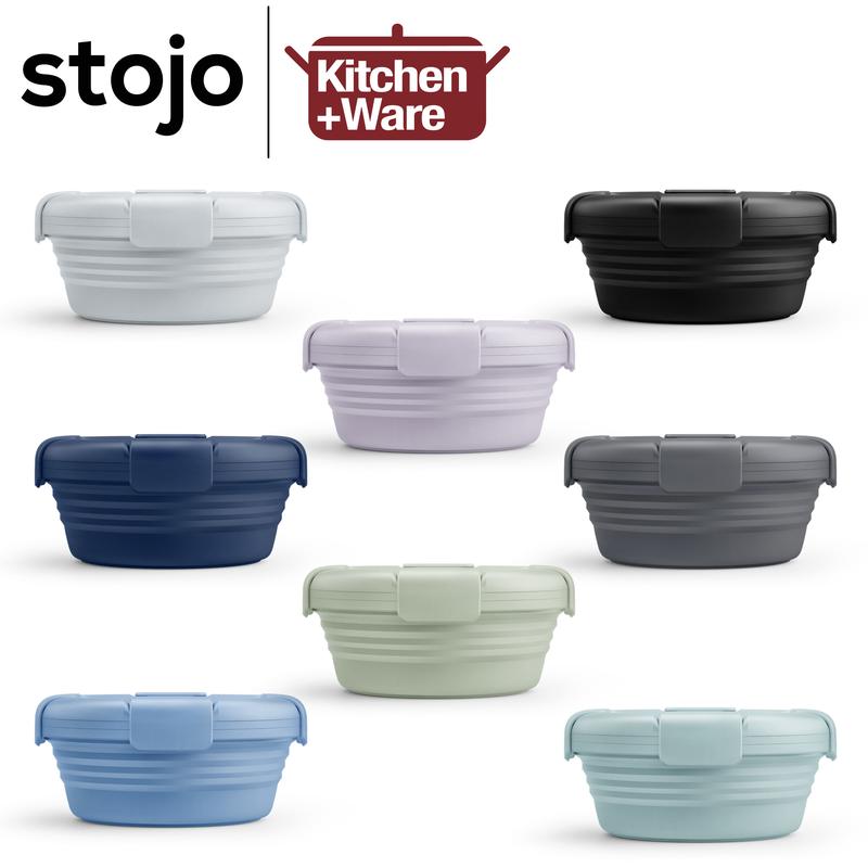 Stojo Eco-friendly Salad Bowl Collection / Collapsible Bowl - TikTok ...