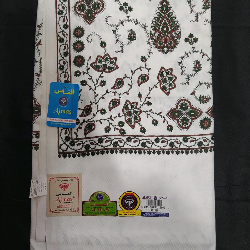 Shawl/Rida Kashmir Pakistan Cotton Floral Plain - TikTok Shop Malaysia