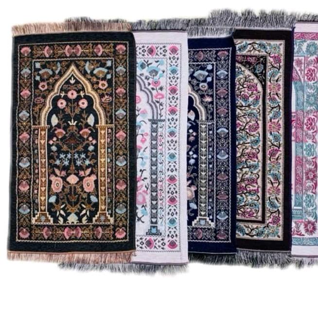 Sejadah Muka Panjang Marhaba Size (35cmx65cm) set Sejadah Travel ...