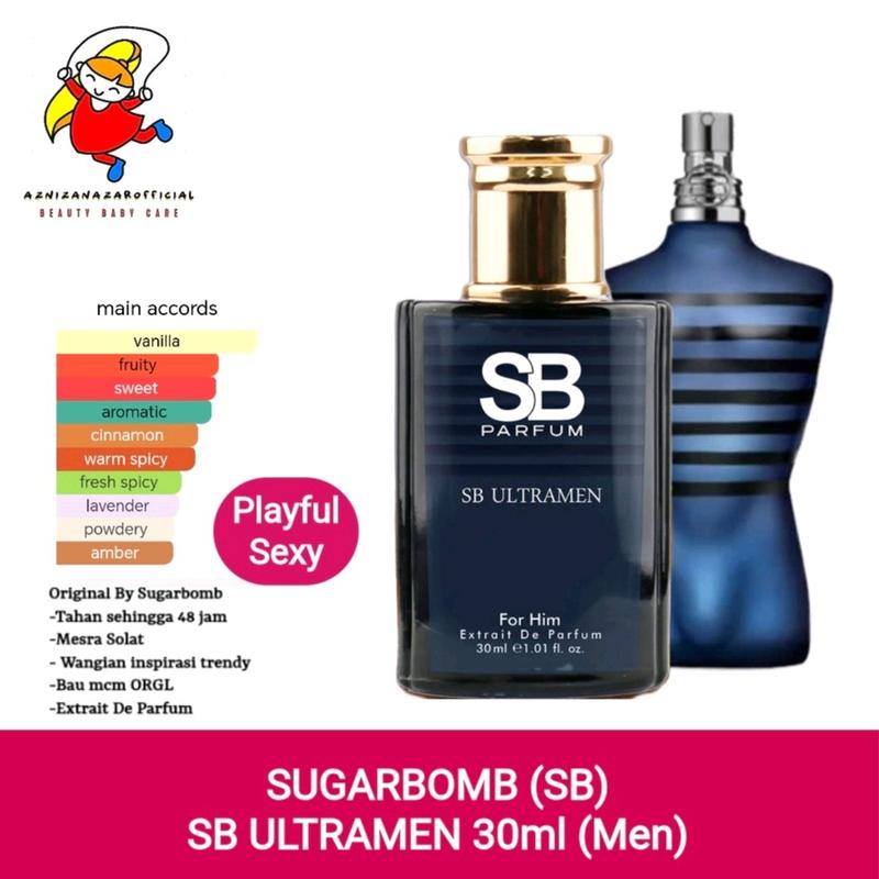 SB ULTRAMEN 30ML by Sugarbomb (Lelaki) perfume man Parfum Wangi ...