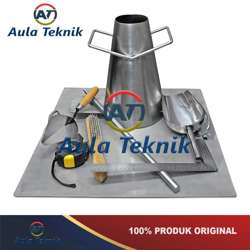 Slump Test Beton Stainless Steel & Alat Untuk Mengukur Tingkat ...