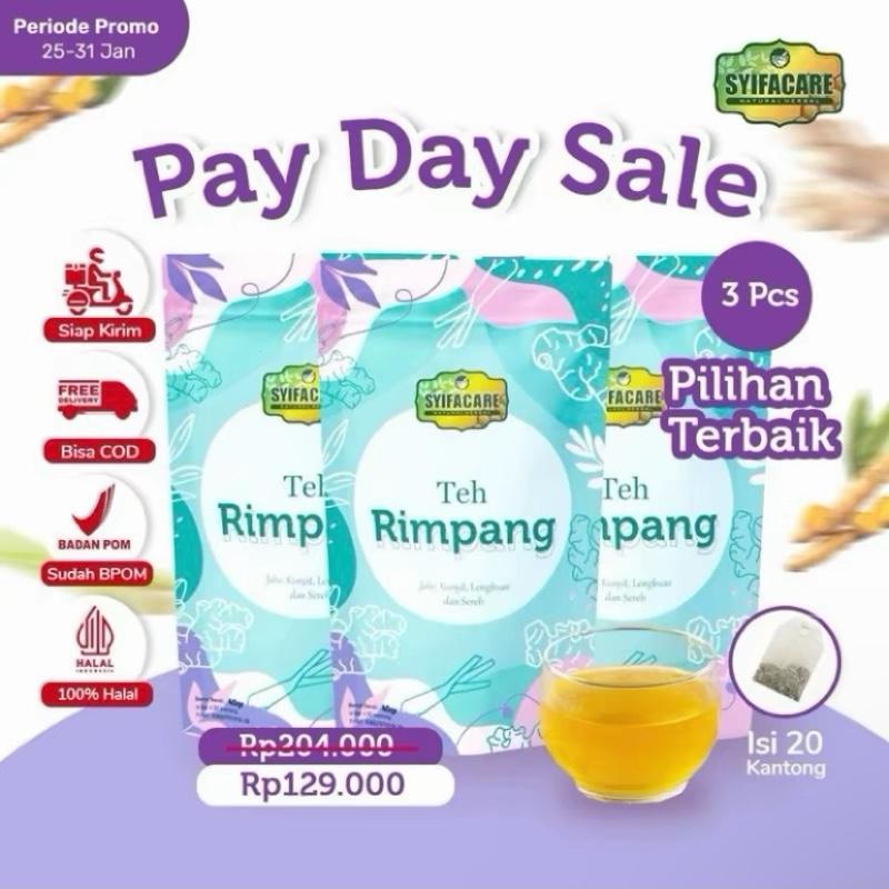 [Paket 3 Pcs] Teh Rimpang Minuman Rempah Jahe Kunyit Lengkua - Shop ...