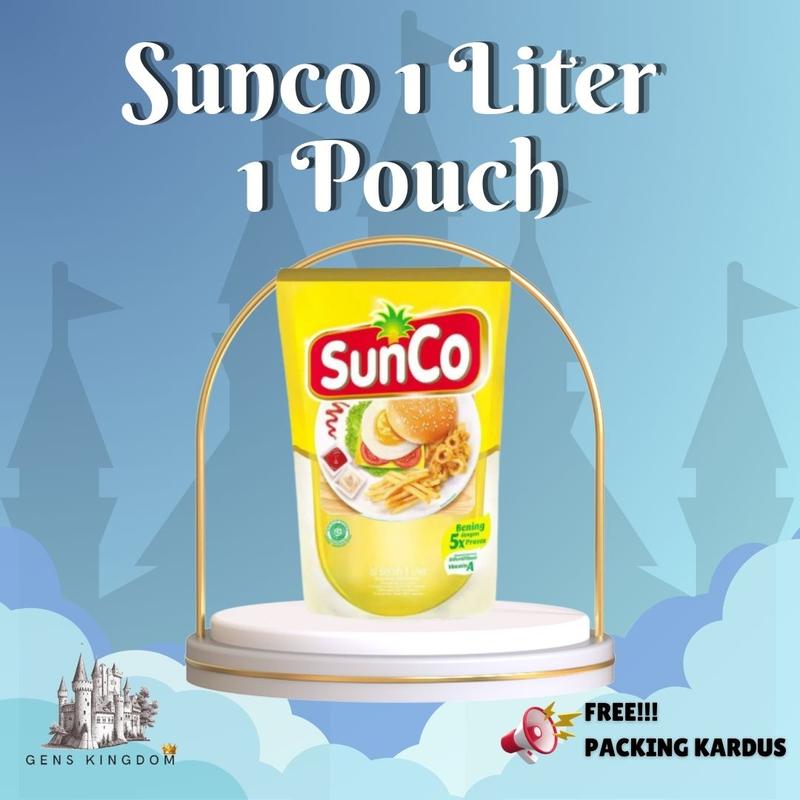 MINYAK SUNCO 1 LITER MINYAK KELAPA SAWIT PREMIUM 1 POUCH - Shop | Tokopedia
