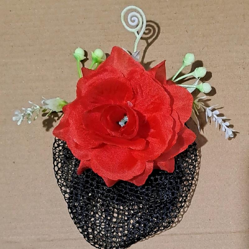 jepit hairnet bunga anak jepitan harnet anak bunga sanggul konde - Shop ...