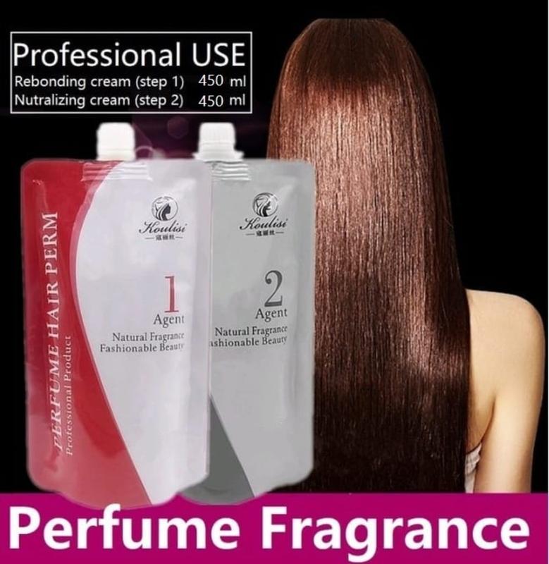 (FREE gift) Hair Rebonding Cream Ubat Krim Lurus Rambut Straightener ...
